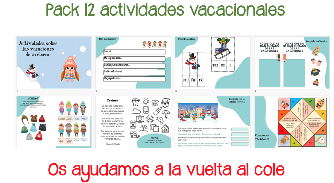 ACTIVIDADES INTERACTIVAS en CLASE para VACACIONES ¡DESCÚBRELAS!
