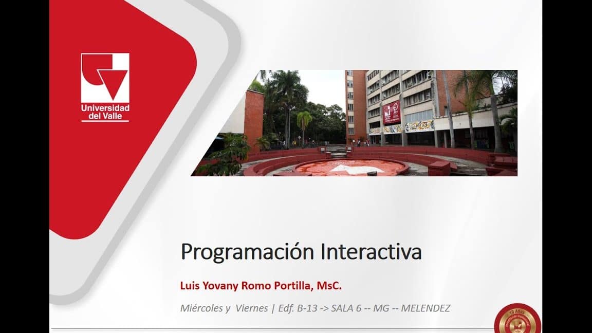 Curso De Programación Interactiva